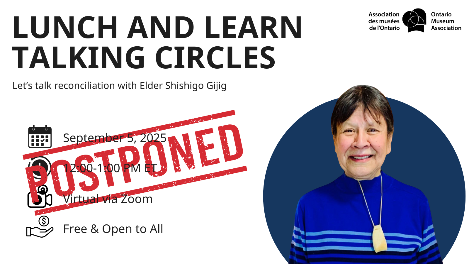 Lunch and Learn Talking Circle Sessions - Ontario Museum Association